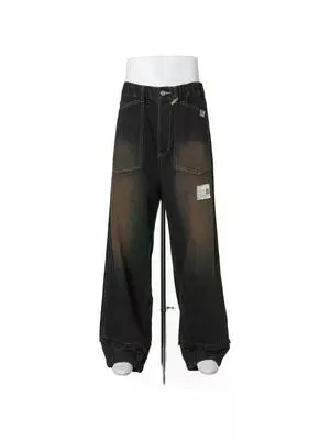 Mihara Yasuhiro Sweat Layered Denim Pants