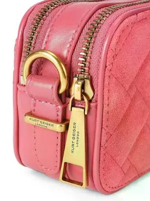 Kurt Geiger Eagle-plaque Woven Shoulder Bag