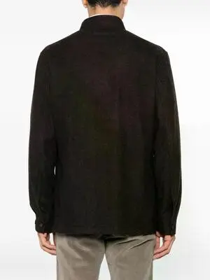 Tagliatore G-klein Button-up Mandarin-collar Jacket