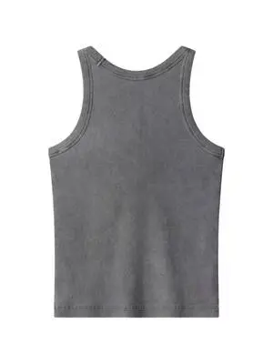 Maison Kitsuné Logo-print Ribbed Tank Top