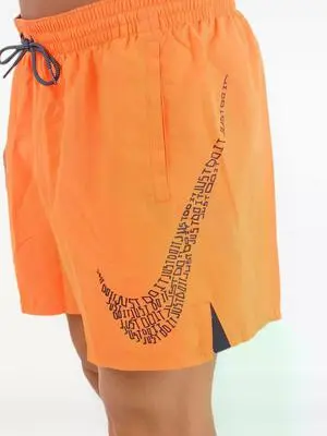 Nike Logo-print Drawstring Swim Shorts