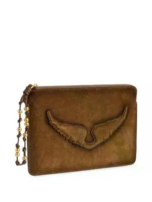 Zadig&Voltaire Angel Leather Clutch