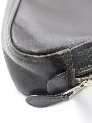 Balenciaga Triangle Clutch Bag - Black