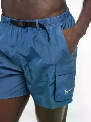 Nike Logo-print Belted Swim Shorts