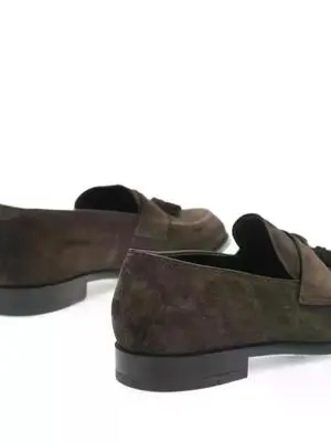 Zegna Suede Tassel Loafers