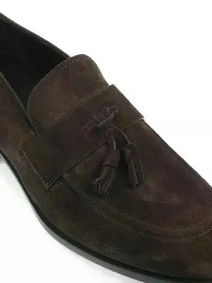 Zegna Suede Tassel Loafers