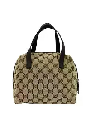 Gucci 2000-2015 Mini Gg Canvas Balthus Tofu Bag Handbag