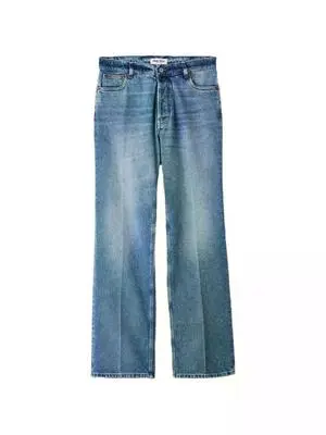 Miu Miu Washed Denim Boyfriend Jeans