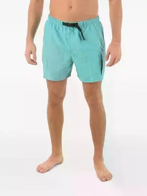 Nike Logo-print Swim Shorts - Blue