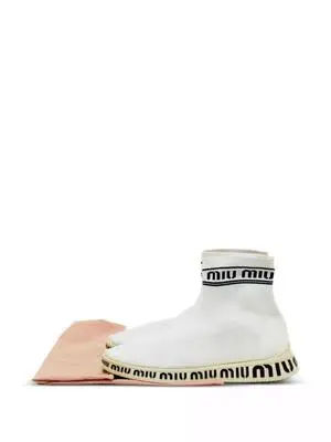 Miu Miu Knit Sock Sneakers