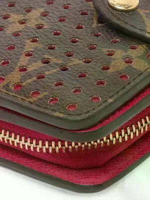 LOUIS VUITTON 2006 Monogram Perforated Wallet