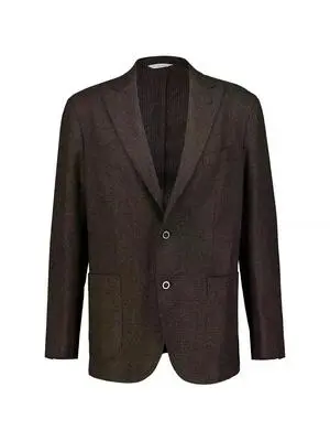 Boglioli Single-breasted Blazer - Brown