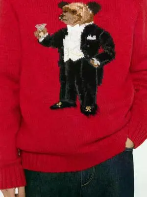 Polo Ralph Lauren Polo Bear Intarsia-knit Sweater