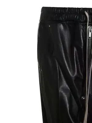 Rick Owens Bela Drawstring Leather Trousers