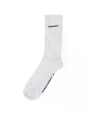 CONVERSE Embroidered Logo-knit Socks