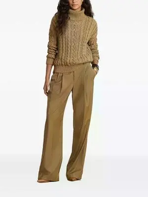 Ralph Lauren Cable-knit Turtleneck Sweater