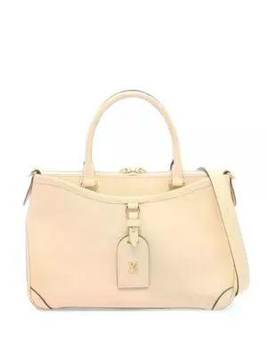 LOUIS VUITTON 2010s Monogram Empreinte Trianon Pm Tote Bag