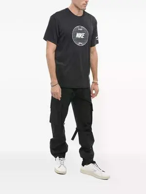 Nike Logo-print T-shirt - Black
