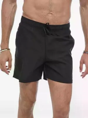 Nike Swoosh Logo-print Swim Shorts