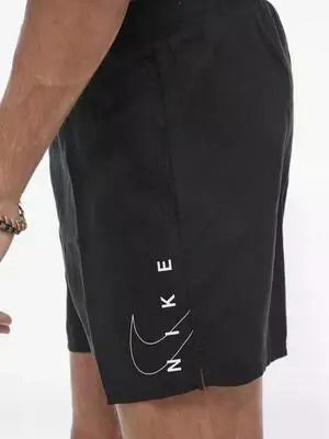 Nike Swoosh Logo-print Swim Shorts