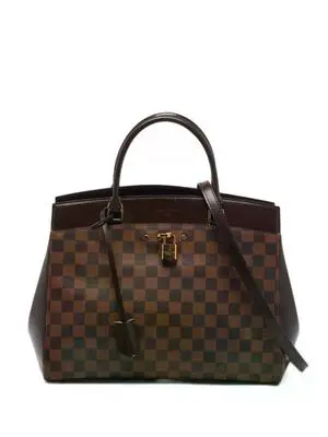 LOUIS VUITTON 2015 Rivoli Damier Ebene Tote Bag