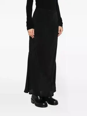 BASERANGE Asymmetric Panelled Midi Skirt