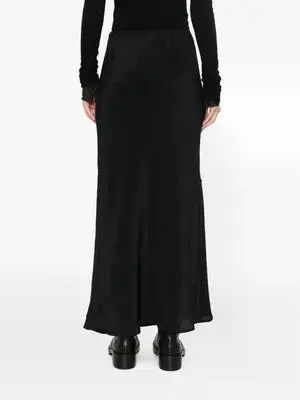 BASERANGE Asymmetric Panelled Midi Skirt