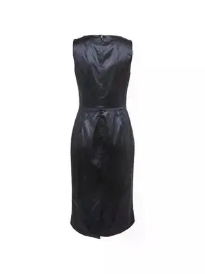 Dolce & Gabbana Satin Midi Dress