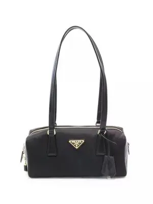 Prada 2020s Medium Re-nylon Tote Bag - Black