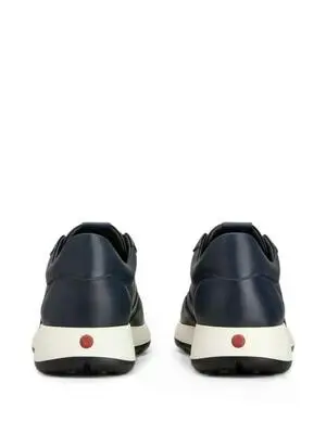 TOD'S Elasticated Leather Sneakers - Blue