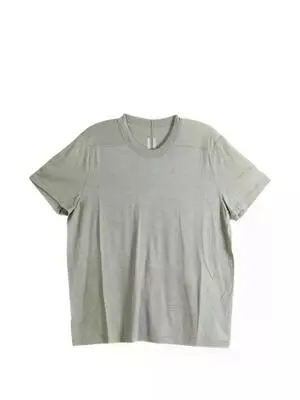 Rick Owens Short Level Seam-detail T-shirt - Grey