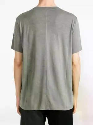 Rick Owens Short Level Seam-detail T-shirt