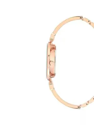 Anne Klein Diamond Bangle 34mm Watch