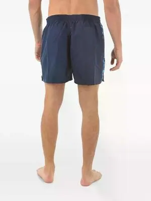 Nike Logo-embroidered Side-band Swim Shorts