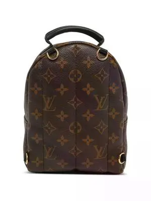 LOUIS VUITTON Mini Palm Springs-sticker Monogram Backpack - Brown