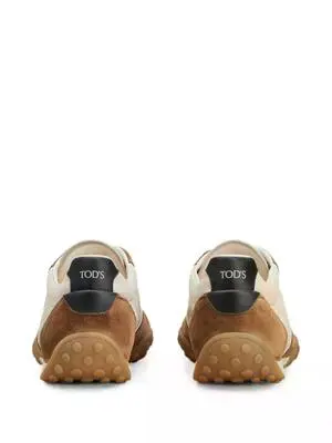 TOD'S Suede-panelled Lace-up Sneakers