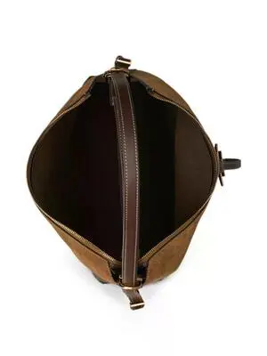 TOD'S T Timeless Shoulder Bag In Suede Medium