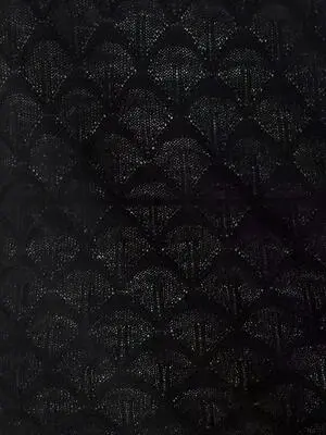 LANVIN High-neck Top In Wool And Mohair