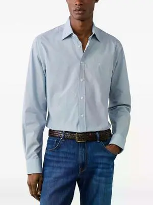 HACKETT LONDON Geometric-print Shirt