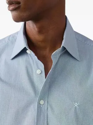HACKETT LONDON Geometric-print Shirt