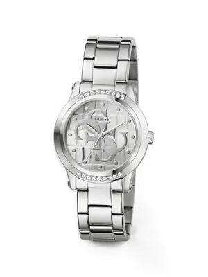 Guess Tone Analog Watch - Silver