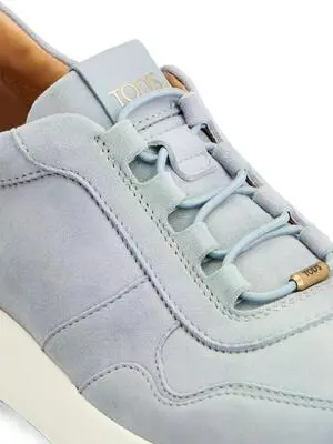 TOD'S Red Dot Sneakers In Suede