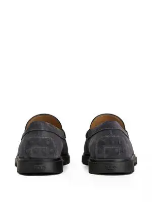 TOD'S Selleria Logo-plaque Loafers