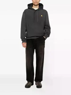 Carhartt Work In Progress American Script Logo-embroidered Hoodie