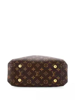 LOUIS VUITTON Montaigne Handbag Monogram Canvas Bb Satchel - Brown