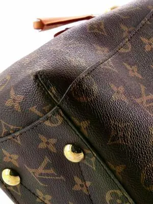 LOUIS VUITTON Montaigne Bb Satchel Monogram Canvas - Brown