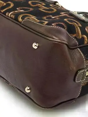 Gucci Medium Bamboo Horsebit Tote Bag