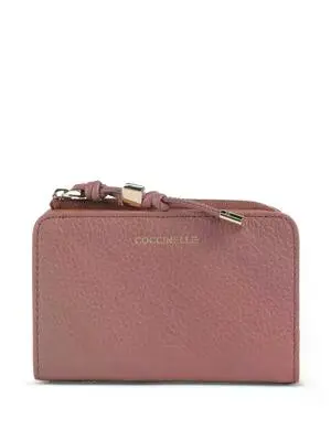 COCCINELLE Pebbled-texture Wallet - Pink