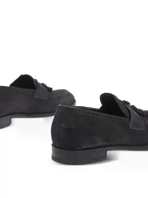 Zegna Tassel-detail Suede Loafers