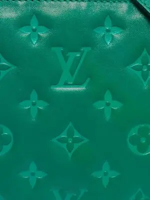 LOUIS VUITTON Coussin Bb Monogram-embossed Shoulder Bag